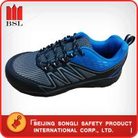 China EN ISO 20345 Steel Toe Safety Shoes SLS-2018M Mesh TPU Size 37-46 Heat Resistant 300C for sale