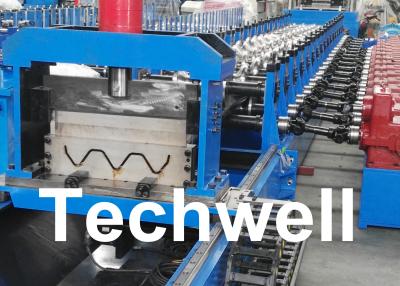 China Automatic Safety Road Steel W Beam Highway Guardrail Forming Machine for sale