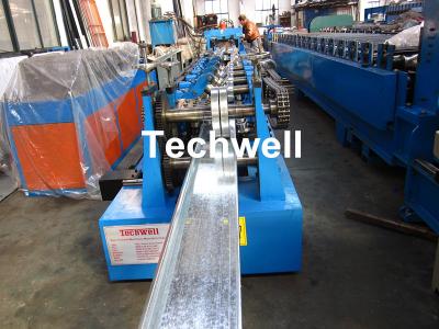 China C Z U M Shaped  Purlin Roll Forming Machine With Hydraulic Punching and Cutting for sale