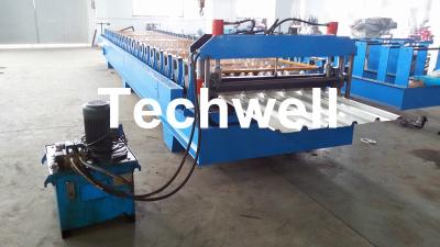 China Hydraulic cutting Trapezoidal Roof Deck Roofing Sheet Making Machine TW38-200-1000 for sale