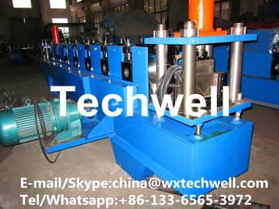 China 45# C Purlin Roll Forming Machine C Z U Channel 75mm for sale