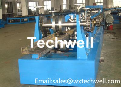 China CE 20 M / Min C Z Purlin Roll Forming Machine With Auto Punching / Cutting for sale
