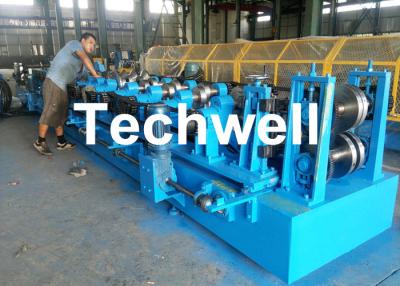 China Quick Interchangeable G.I Coil / Carbon CZ Purlin Roll Forming Machine With Touch Screen for sale