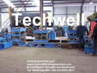 China Three Waves W Beam Steel Highway Guardrail Roll Former for sale