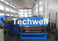 China 0.3 - 0.8mm Thickness Double Layer Roof Panel Roll Forming Machine For Roof Wall Cladding for sale