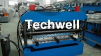 China Aluminium Corrugated Profile Roof Roll Forming Machine with Automatic PLC Frequency Control for sale
