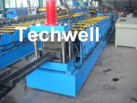China Single Side Adjustable C Purlin Roll Form Machines With Manual / Hydraulic Decoiler for sale