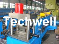 China Steel U Purlin Roll Forming Machine for Special U Purlin Profile with 15 KW Main Power for sale