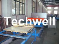 China Custom Automatic Continuous Polyurethane Sandwich Panel Line For Cooling Room,Roof Wall Panels for sale