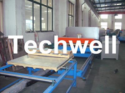 China Custom Automatic Continuous Polyurethane Sandwich Panel Line For Cooling Room,Roof Wall Panels for sale