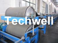 China 50mm, 75mm, 100mm Thickness Double Layer Galvanized / Steel Sheet PU Sandwich Panel Machine Line for sale