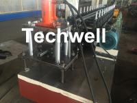 China Single Side Adjustable Small C Purlin Roll Forming Machine with PLC Frequency Control System for sale