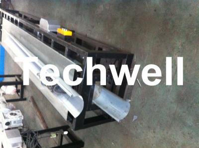 China 0.3mm Portable Seamless Gutter Machine, Half Round Gutter Machine For Rainwater for sale