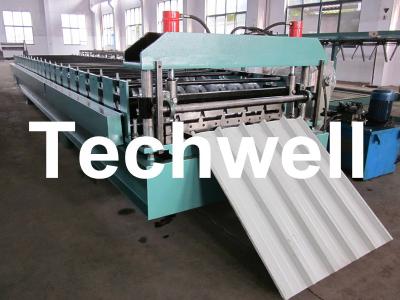 China High Speed IBR Roof Sheeting Roll Forming Machine For Chromadeck Roofing for sale