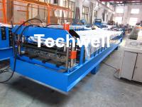 China Steel Metal Wall Cladding Roof Roll Forming Machine With PLC Control System for sale