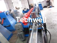 China High Productivity C Purlin Roll Forming Machine With Manual Or Hydraulic Decoiler for sale