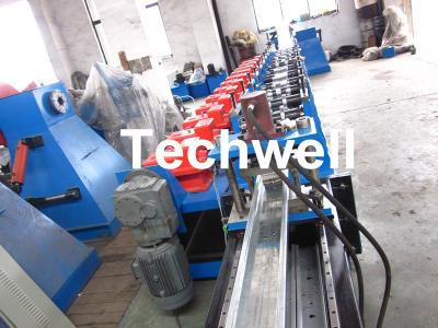 China High Productivity C Purlin Roll Forming Machine With Manual Or Hydraulic Decoiler for sale