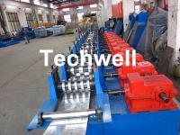 China Single Side Adjustable C Profile Roll Forming Machine , rollform equipment Hydraulic Pre Cutting for sale