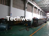 China GI , Carbon Steel Top Hat Purlin Cold Roll Forming Machine With Manual / Hydraulic Uncoiler for sale
