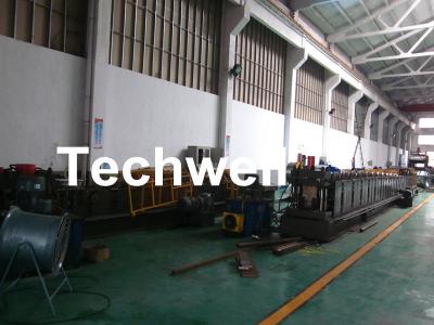 China GI , Carbon Steel Top Hat Purlin Cold Roll Forming Machine With Manual / Hydraulic Uncoiler for sale