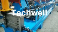 China GI. Carbon Steel C Section Roll Forming Machine With 1.5 Inch Chain of Transmission for sale