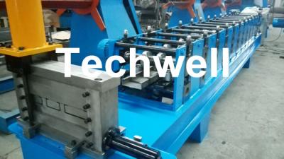 China GI. Carbon Steel C Section Roll Forming Machine With 1.5 Inch Chain of Transmission for sale