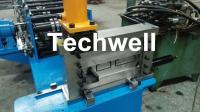 China Auto Adjustable C Purlin Roll Forming Machine For Making 3 Profiles With 10-15m/min Forming Speed for sale