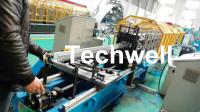 China Chain Of Transmission Hat Channel Roll Forming Machine / Furring Channel Roll Forming Machine With 18 Forming Stations for sale