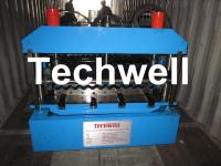 China Corrugated Metal Sheet Roof Roll Forming Machine For 0.18mm, 0.2mm Roofing Sheet for sale