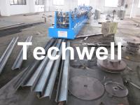 China Automatic C & Z Purlin Roll Forming Machine Interchangeable with 17 Main Rollers for sale