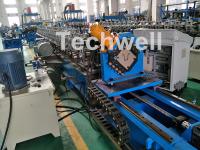 China 0-15m/Min Forming Speed Hat Channel Cold Forming Machine For Raw Material GI , Carbon Steel for sale