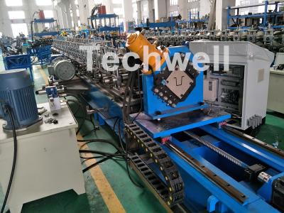 China 0-15m/Min Forming Speed Hat Channel Cold Forming Machine For Raw Material GI , Carbon Steel for sale