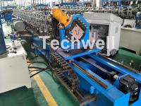 China Guiding Column Forming Structure Hat Profile Cold Roll Forming Machine For 15KW Motor Power for sale