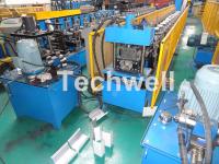 China U Shaped Rainwater Seamless Gutter Machine , Box Gutter Roll Forming Machine for sale