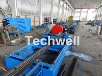 China Galvanized Steel Cold Roll Forming Machine With High Speed 12-15m/min For Rack Box Beam / Step Beam for sale