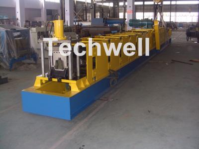 China Wall Plate Structure Cold Roll Forming Machine With 0-15m/Min Forming Speed For Making Top Hat Channel for sale