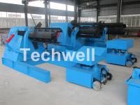 China 7 / 10 / 15 Ton Weight Capacity Steel Coil Decoiler With Adjustable Working Speed for sale