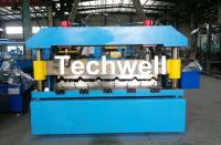 China Automatical Steel Roof Wall Panel Roll Forming Machine With 13 - 20 Forming Station for sale
