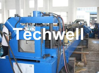 China Single Side Auto Adjustable C Purlin Cold Roll Forming Machine TW-C300 for sale
