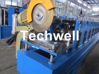 China 13 Forming Stations Roller Shutter Door Cold Roll Forming Machine With Manual Decoiler for sale