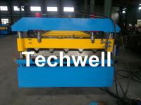 China Iron Metal Roof Sheet Roll Forming Machine With Manual Or Hydraulic Uncoiler for sale