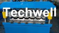 China Metal Roof IBR Sheeting Roll Forming Machine For 0.3 - 0.8mm Material Thickness for sale