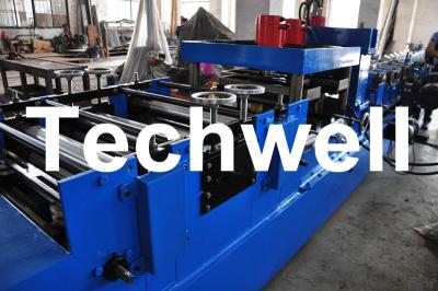 China 80-350mm Quick Interchangeable C Z Purlin Roll Forming Machine for Thickness 1.5 - 3.0mm for sale
