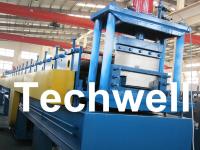 China 18 Forming Stations Top Hat Purlin Roll Forming Machine With Manual / Hydraulic Uncoiler for sale