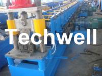 China HRC, CRC, GI, 5.5KW 12 Stations U Channel Purlin Roll Forming Machine with PLC Control System for sale