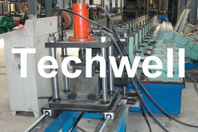 China Gimbal Gearbox Drive U Channel Cold Roll Forming Machine for Steel U Channel, U Section, U Profile for sale