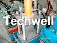 China HRC, CRC, GI, 1.5 - 3.0mm Thickness U Profile / Section Roll Forming Machine TW-U100 for sale