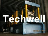 China Hydraulic Decoiler Z Profile Roll Forming Machine for Steel Z Shaped Purlin TW-Z300 for sale