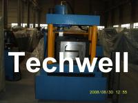 China Z Channel Purlin Roll Forming Machine With Touch Screen PLC Frequency Control System for sale