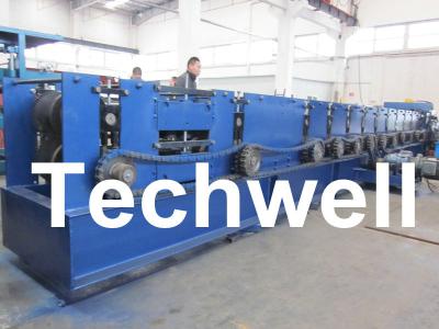 China Hydraulic Pre-Punching Z Section Roll Forming Machine for Steel Z Shaped Purlin TW-Z300 for sale